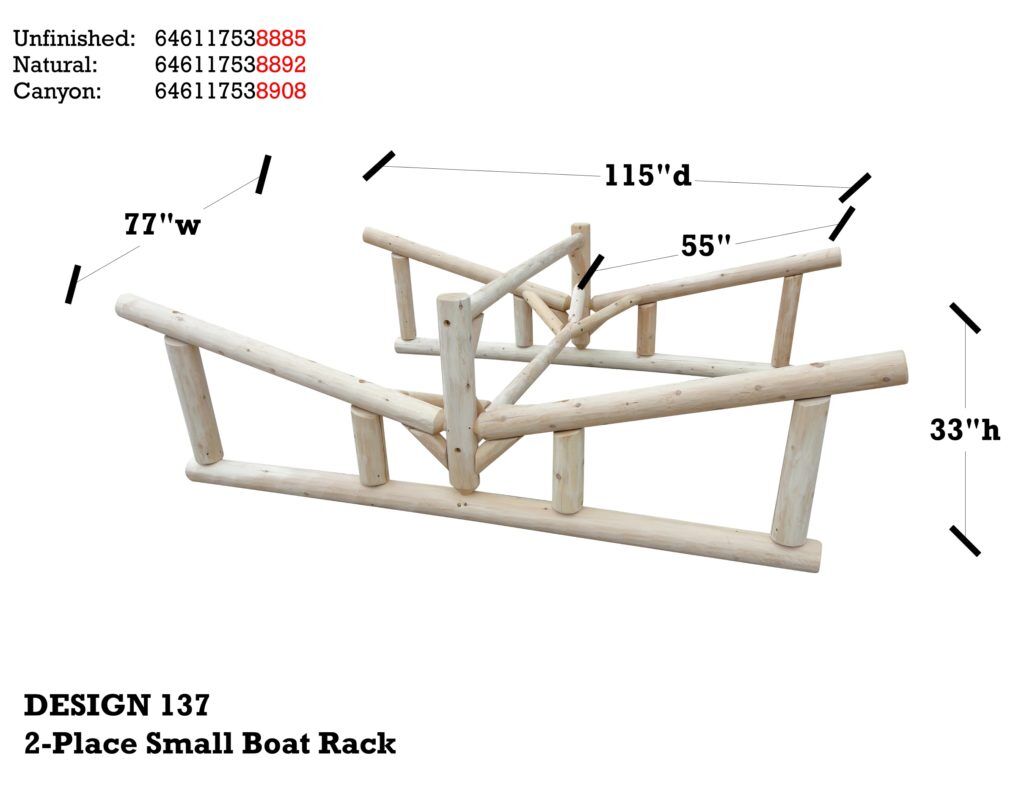 Rowboat Storage | Off the Ground Boat Rack | Storage Racks for Boats